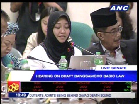Princess Jacel Kiram And Sultanate Of Sulu Spokesperson Abraham Idjirani