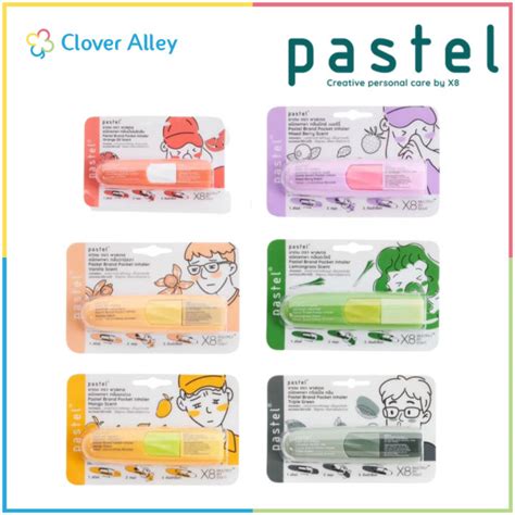 Pastel Brand Pocket Inhaler 2 In 1 Fruity Scents Lazada Ph