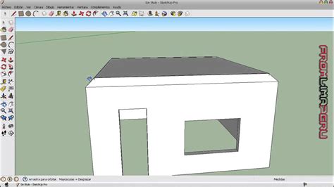 Tutorial Sketchup 8 Español Part 4 Youtube