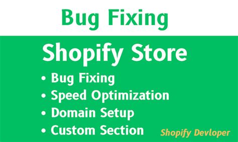 Fix Bugs Customize Shopify Store And Add Custom Sections By Hamdevs
