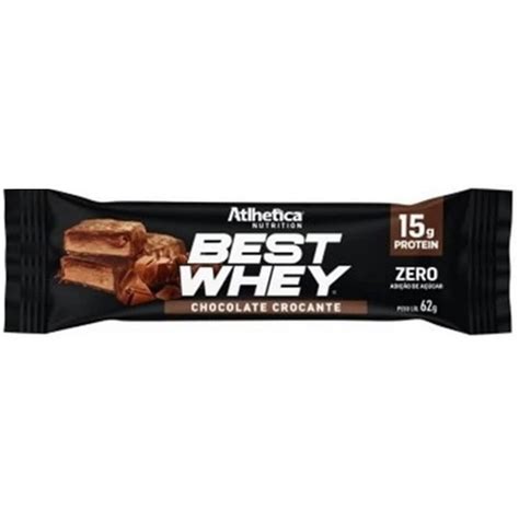 Ofertas De Barra Atlhetica Nutrition Best Whey Bar 15g Protein