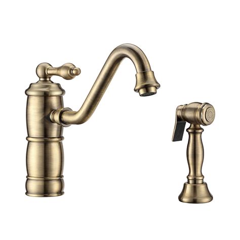 Vintage Iii Plus Single Lever Faucet With Traditional Swivel Spout And Whitehaus Collection