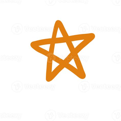 Star Draw Cute 36619263 Png