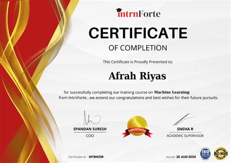 Afrah Riyas On Linkedin Machinelearning Datascience Internship Campusambassador Ai Projects