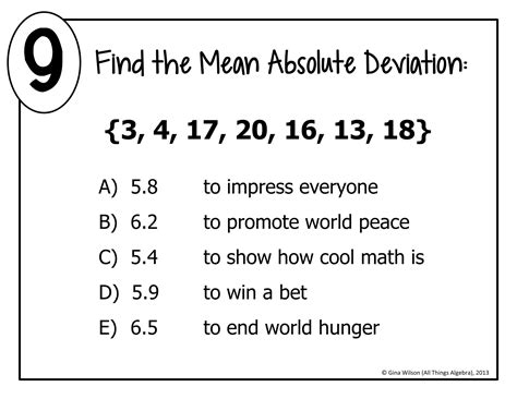 Mean Absolute Deviation Worksheet Pdf Sheetifyedu Printable