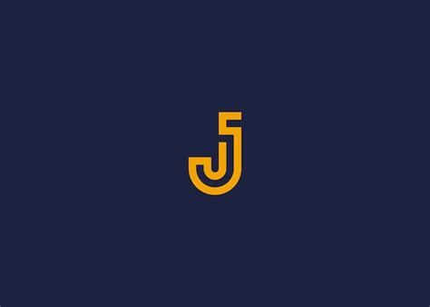Premium Vector Letter Js Logo Icon Design Vector Design Template