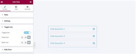 How To Create A Search Engine Optimized Faq Page With Elementor