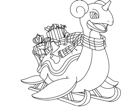 簡単 ラプラス ポケモン 印刷可能ぬりえ無料ダウンロード