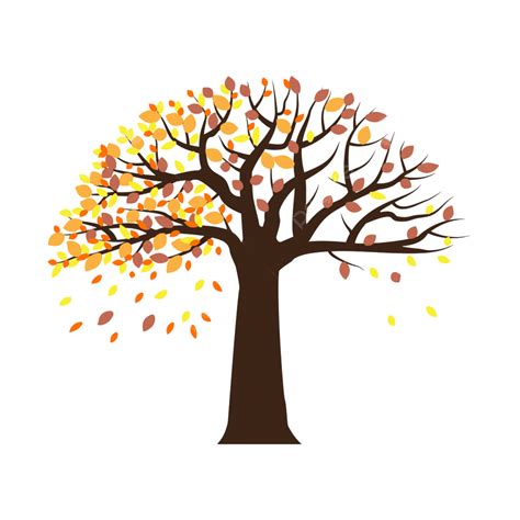 Autumn Leaf Fall Vector Hd Png Images Leaf Fall Tree Autumn Vector