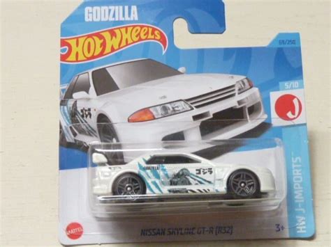 Hot Wheels Godzilla Nissan Skyline Gt R R32 Lot Of 6 In Hand Htf Eur