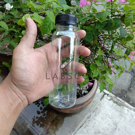 Botol KALE Ml BULAT Tebal Tempat Minum Kopi Susu Teh Boba Jus Juice Coffee Minuman Gr