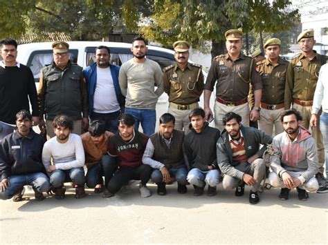 Police Arrested 8 Vicious Members Recovered 12 Stolen Motorcycles
