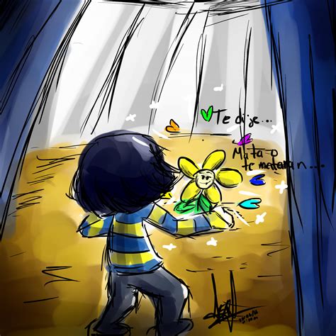 Undertale Flowy By Seacsahary On Deviantart