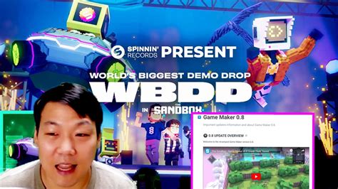 더샌드박스 게임 라이브 스트리밍 게임메이커 08 상세설명 Youtube