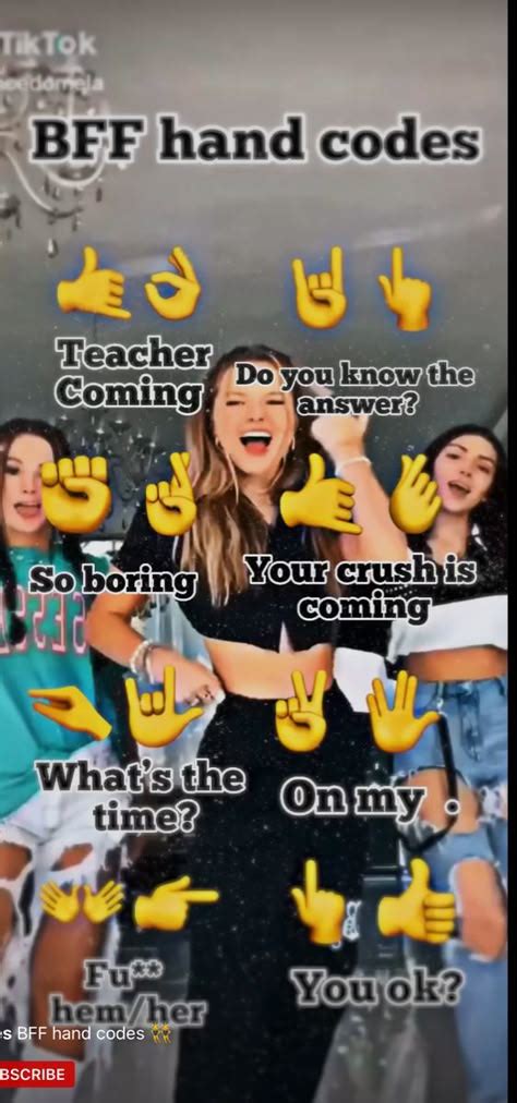 Bff Codes With Hands