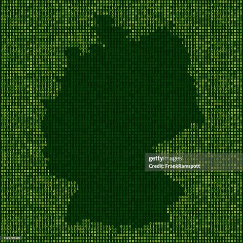 forest germany map binary numbers vector pattern high res vector
