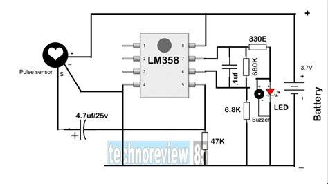 Heartbeat Sensor Using Arduino Circuit Diagram Circuit Diagram