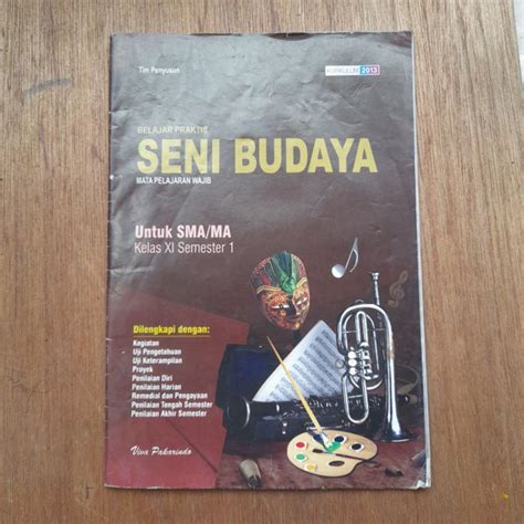 Jual Buku Belajar Praktis Seni Budaya SMA MA Kelas XI Semester 1
