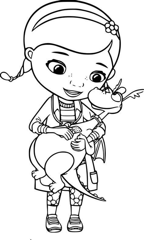 Coloriage à Imprimer Docteur La Peluche Coloriages Docteur La Peluche