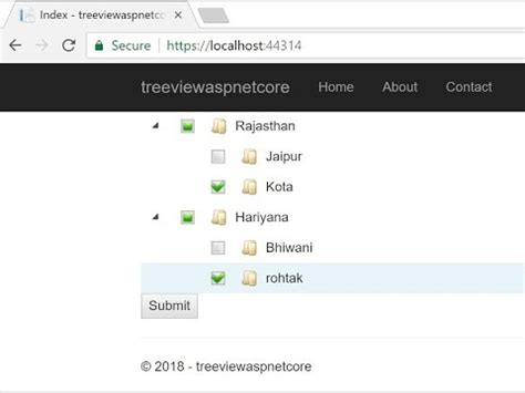 Implement TreeView In ASP NET CORE Computer Programming