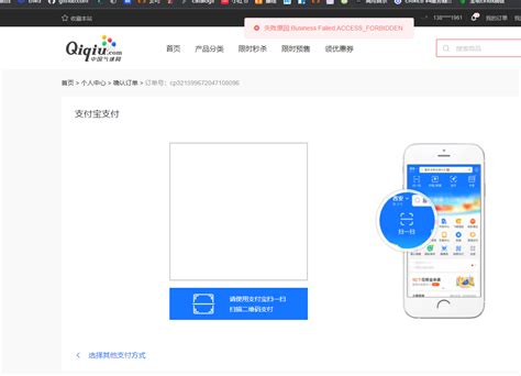 标准版 V55支付宝支付pc页面无法正常显示支付二维码 Crmeb文档