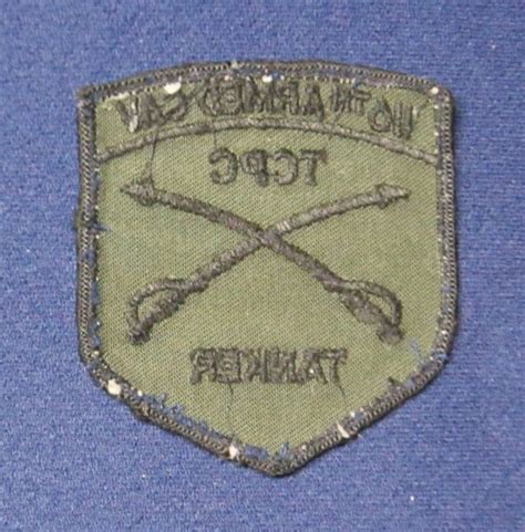 Tcqc Pocket Patch 116th Armed Cav Tcpc Tanker Sold J