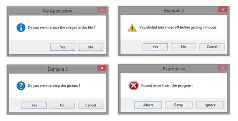 C ปม Message Box style ตางๆ Verzaru s Notes