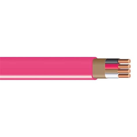 Southwire 100 Ft 103 Solid Romex Simpull Cu Nm B Wg Wire Pink Coil