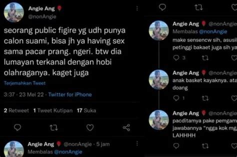 Geger Angie Ang Bongkar Sosok Artis Wanita Berhubungan Intim Dengan Pacar Orang Padahal Sudah