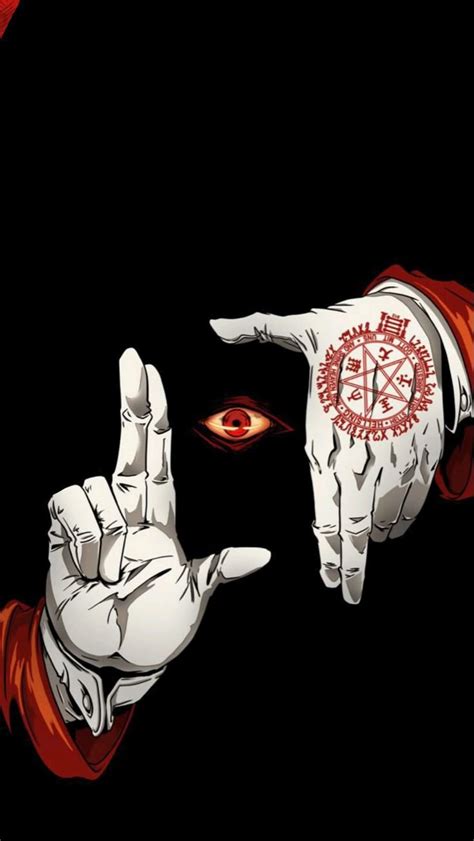Wallpaper Alucard Hellsing Tatuagens De Anime Personagens De Anime