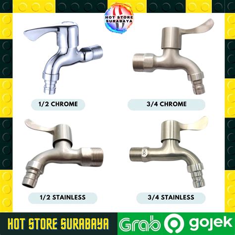 Jual Kran Taman Keran Air Taman Kran Air 1 2 Inch Stainless Steel SUS