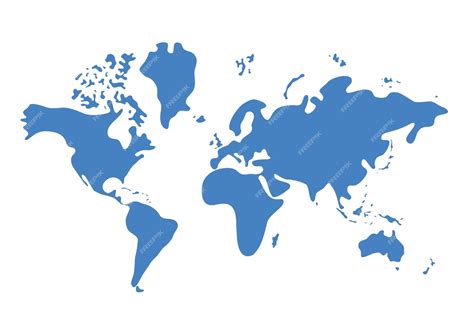 Цветная карта мира бумаги красочная векторная иллюстрация Премиум векторы