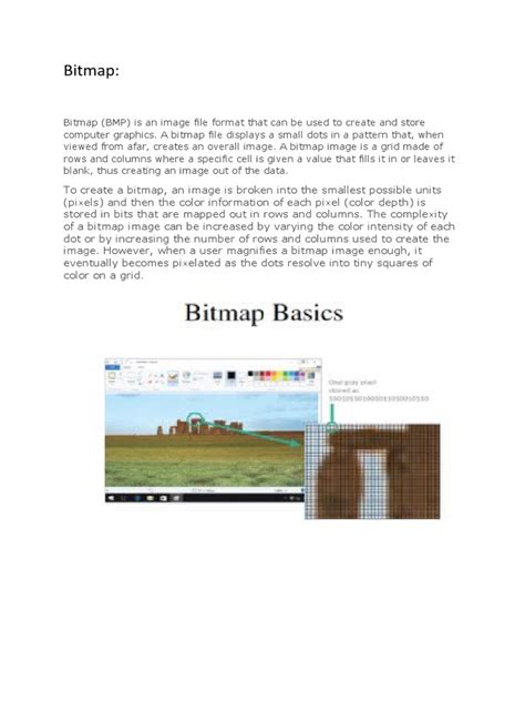 Bitmap Colour Depth Color Palette Autorecovered Pdf
