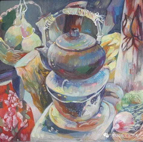 生活 礼物——蒙古族画家杨佳作品欣赏 草原元素 蒙古元素 Mongolia Elements