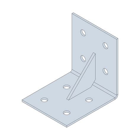Simpson Strong Tie Hl55g Heavy L Shaped Angle Galvanized