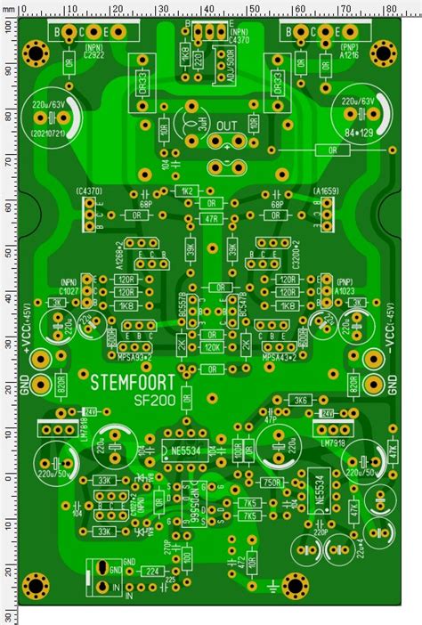 瑟顿SF200 DIY,“放大器没那么神秘” 的打样文档 - 音响/功放/HIFI diy