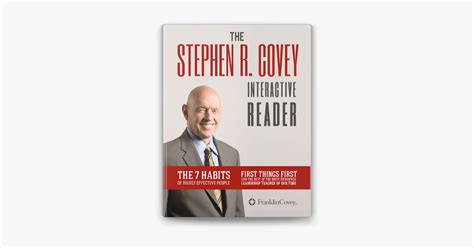 ‎the Stephen R Covey Interactive Reader En Apple Books