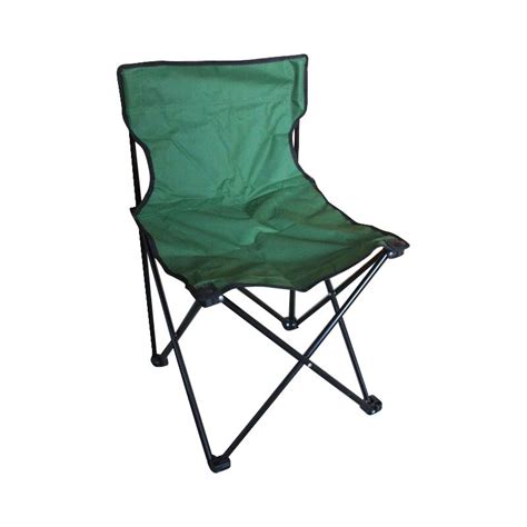 Стульчик походный складной со спинкой до 80 кг ECOS DW-2001-GR темно ...