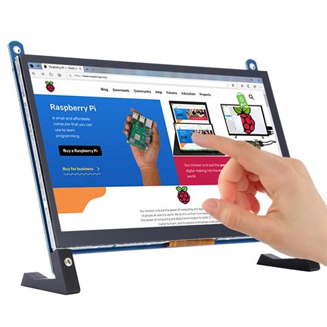 7 Polegada Ips Display Lcd Usb Capacitivo Touch Monitor De Tela Secundária 1024x600 Hdmi