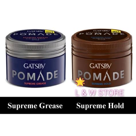 Jual Gatsby Pomade Supreme Grease Minyak Rambut Gatsby Shopee Indonesia