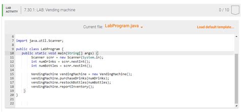 Solved Begin Tabular Ll Lab And 7301 Lab Vending