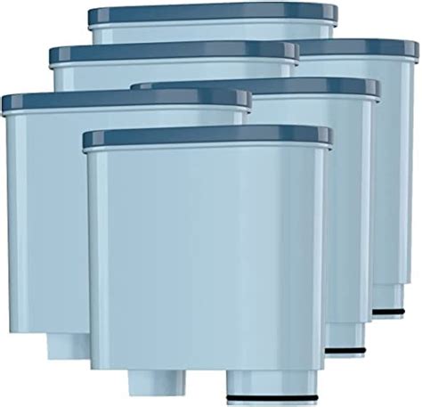 Wessper AquaClear Lot de filtres à eau pour machines à café automatiques Saeco et Philips