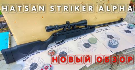 Hatsan Striker Alpha НОВЫЙ ОБЗОР пневматики Хатсан Страйкер Альфа | Пикабу