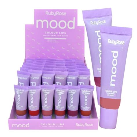 Ruby Rose Gloss Labial Colour Lips Mood HB7201 36 Und