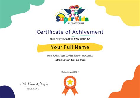 Introduction To Robotics CodersTrust