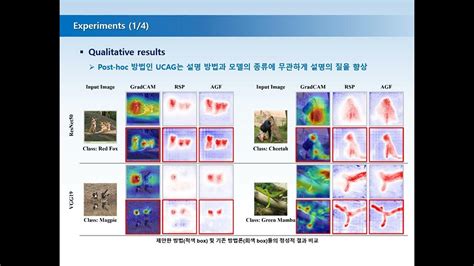 다양한 모델 및 데이터에 범용적으로 적용 가능한 입력 기여도 기반 의사결정에 대한 시각적 이유 설명 기술 개발 고려대 이성환
