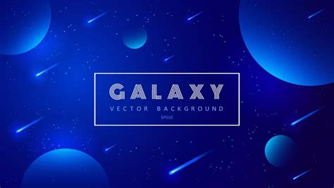 Blue Galaxy Vector Art Icons And Graphics For Free Download