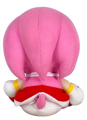 Great Eastern Entertainment Sonic The Hedgehog Sd Amy Sitting Plush 7 H