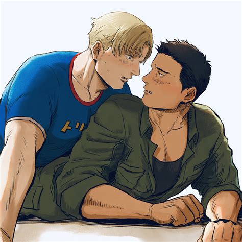 Ao Isami And Lewis Smith Yuuki Bakuhatsu Bang Bravern Drawn By Yamuzo
