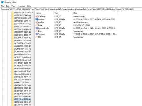 Persistence Scheduled Task Tampering Penetration Testing Lab